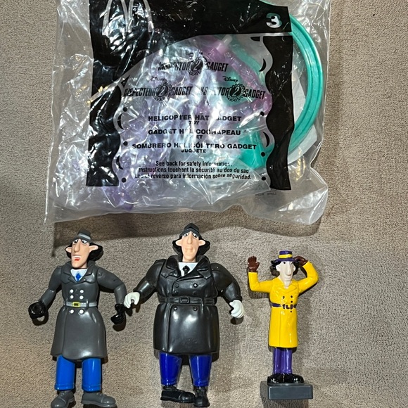 McDonald's | Toys | Mcdonalds Burger King Inspector Gadget Figure ...